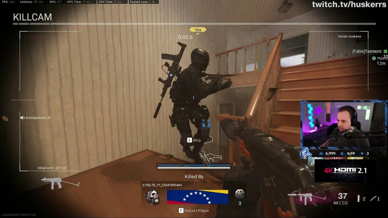 HUSKERRS GETS OUTPLAYED BY A CAMPER IN WARZONE CALDERA🤣 - YouTube