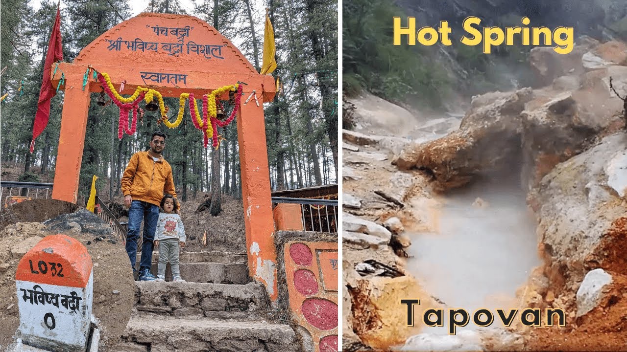 Hot Spring Tapovan | Bhavishya Badri Vishal | Joshimath | TRAVEL VLOG ...