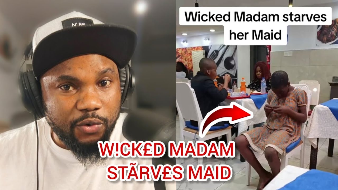 W Ck£d Madam St Rv£d Her Maid In Open Restaurant Youtube