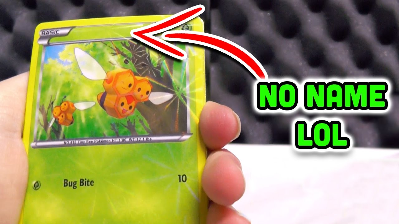 A Pokemon Card With No Name?! (Lucky Mail Friday Episode #48) - YouTube