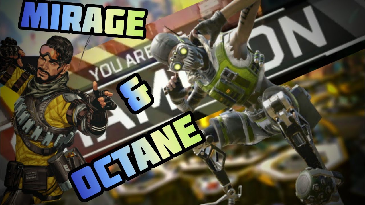 mirage vs octane apex legends türkçe - YouTube