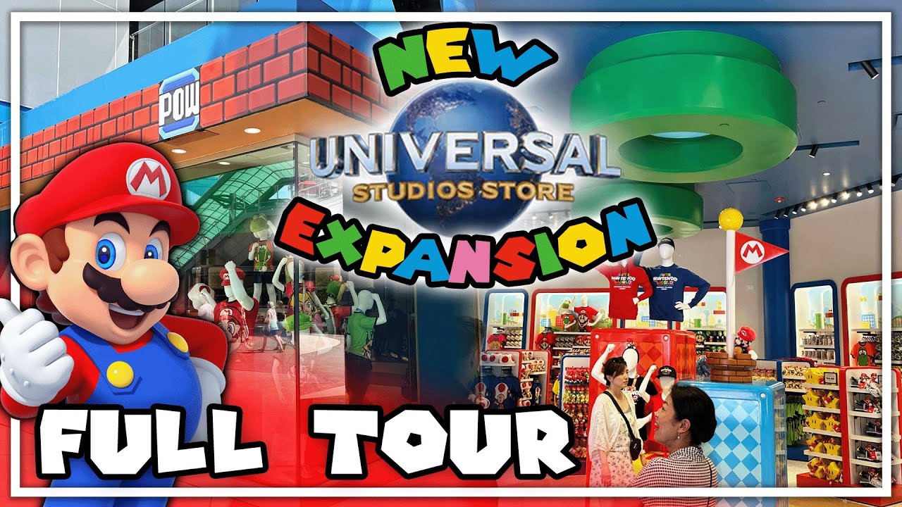 FULL TOUR of the Universal Studios Store Expansion at Universal ...