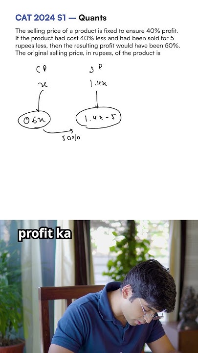 #cat2024 Slot1 Arithmetic question - YouTube