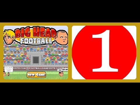 Big Head Football | Gameplay | (1) | Jogo de Navegador | Internet ...