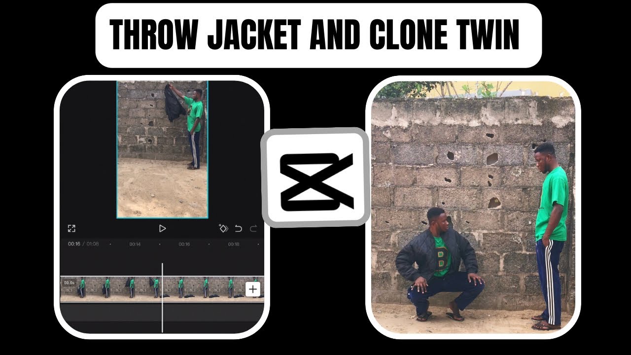How To Edit Throw Jacket and Clone Twin Magic Effect In CapCut | Magic Effect | CapCut Tutorial ...