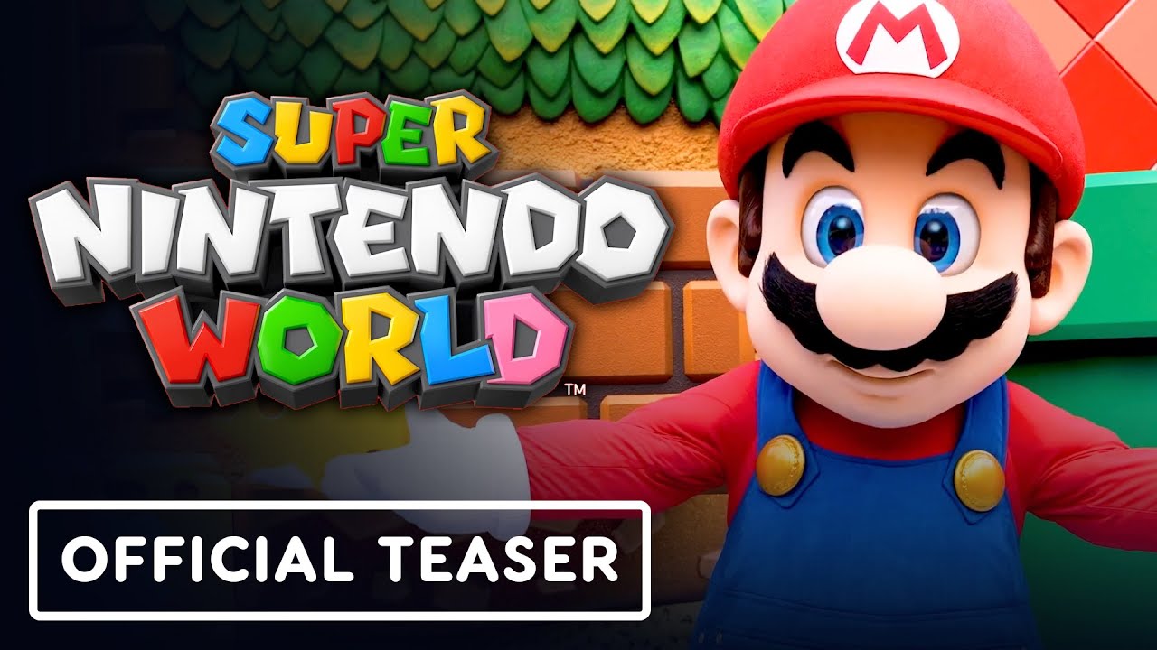 Super Nintendo World - Official Opening Date Teaser Trailer - YouTube