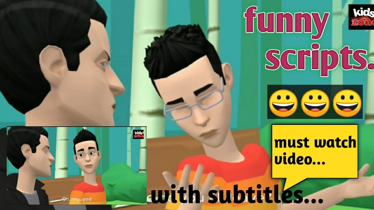 #funny scripts l funny conversation between two friends l funny ...