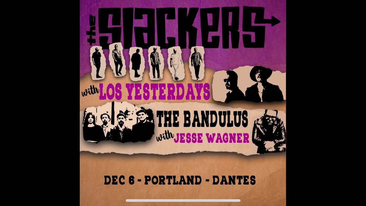The Slackers - “Wasted Days”/“Countryman Fiddle”/“Have The Time” (live ...