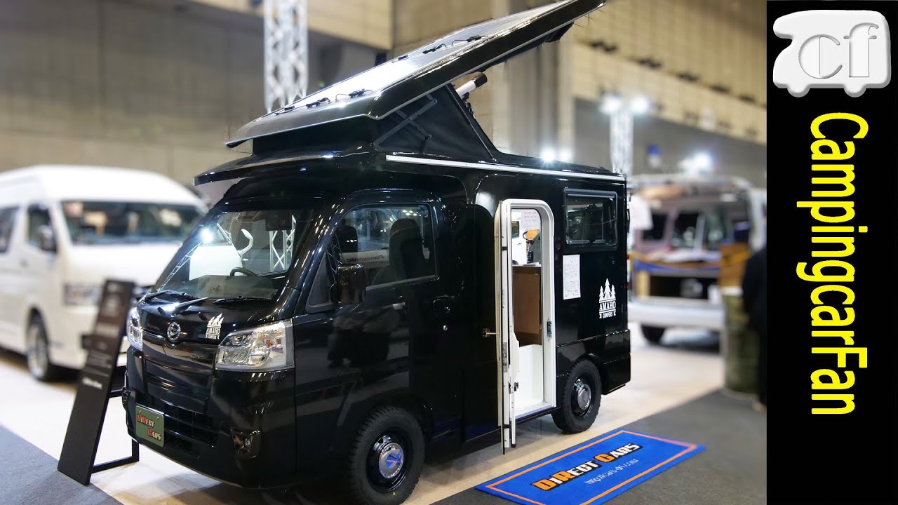 [AMAHO III: Direct Cars] Japanese mini-motor home that can be equipped ...