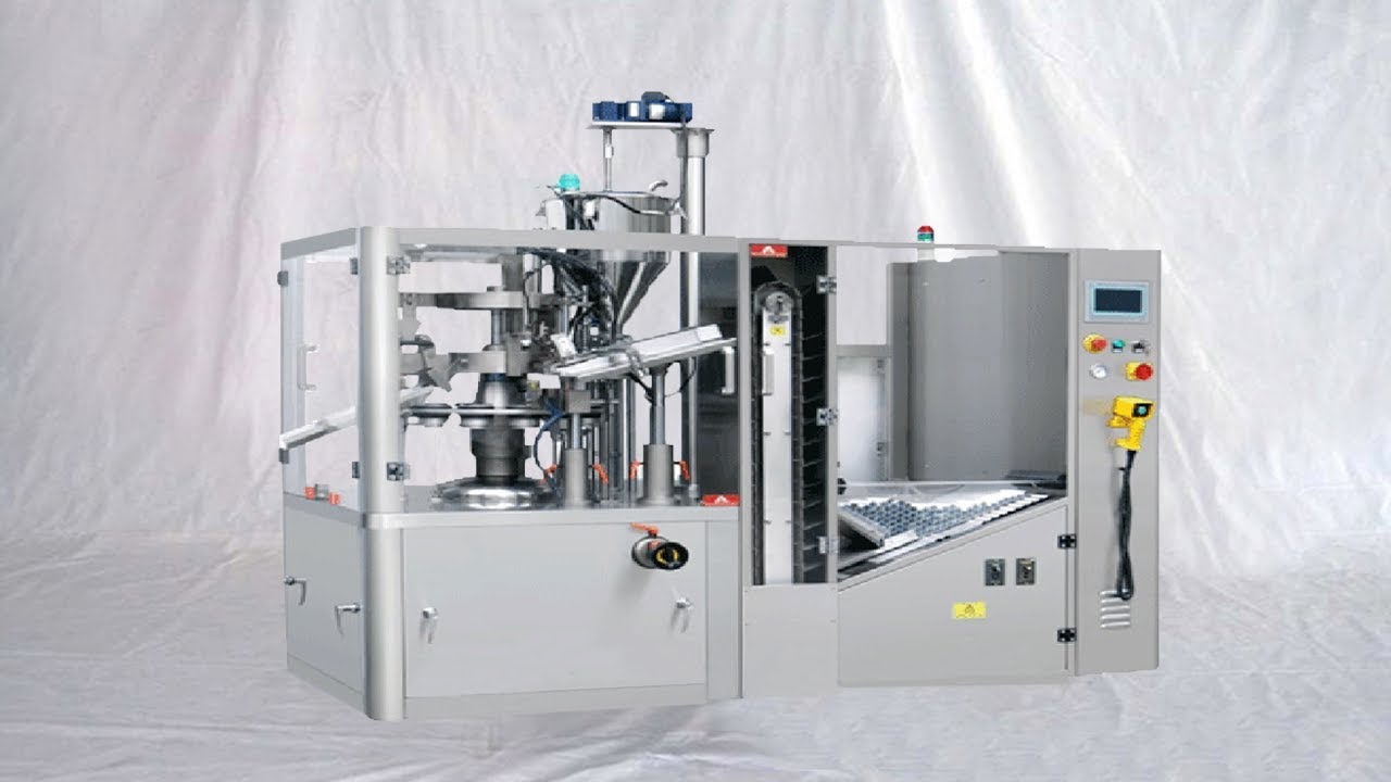 High speed tubes filling sealing machine with arranging feeding system ...