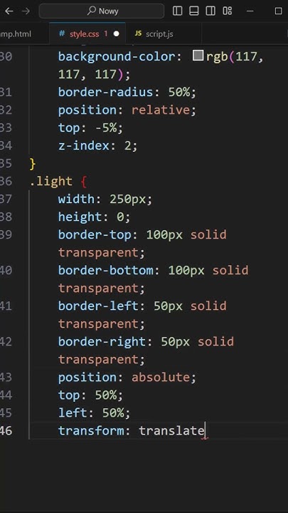 How To Make Lamp In Html Css Javascript Codeit Shorts Youtube 3628