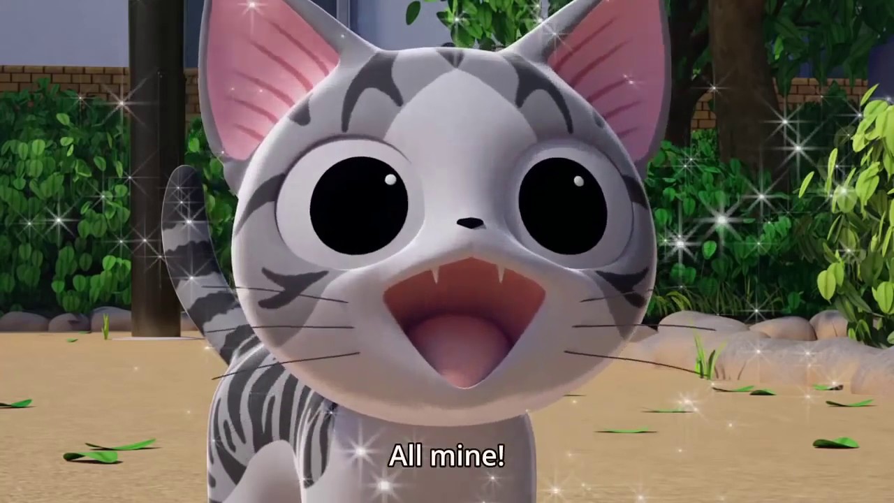 Chi's Cute Cat Episode 02: Chi Meets a Pigeo - YouTube
