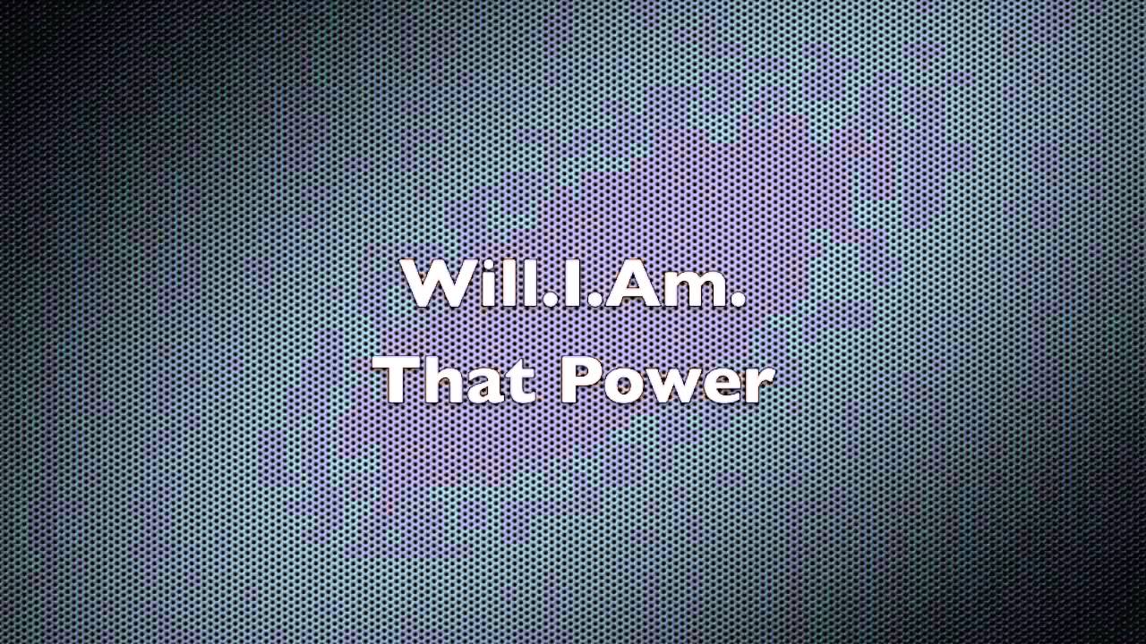 Will.I.Am ft Justin Bieber - That Power (Bass Boosted HD) - YouTube