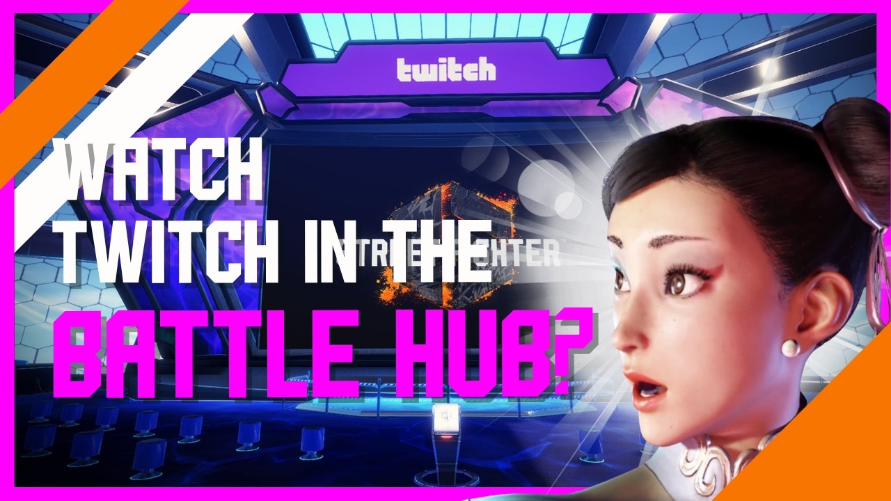 Let's check out Twitch streaming in the SF6 Battle Hub... - YouTube