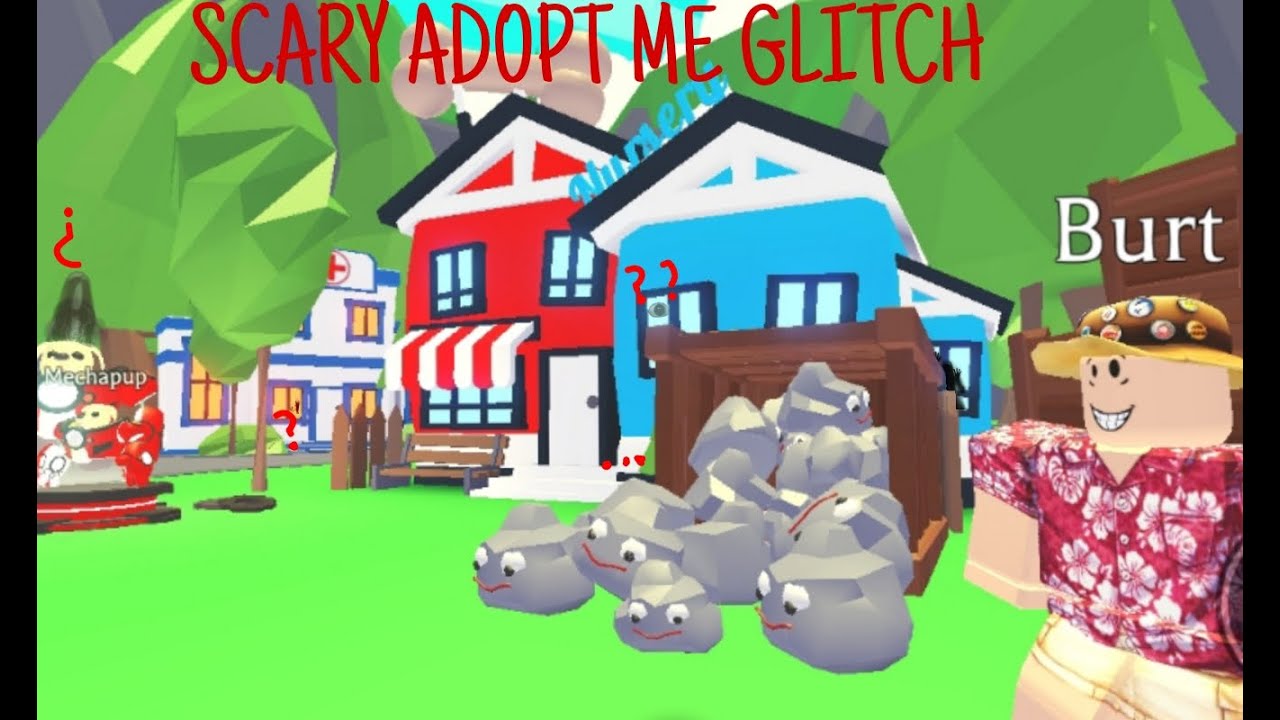 ADOPT ME SCARY GLITCH - YouTube