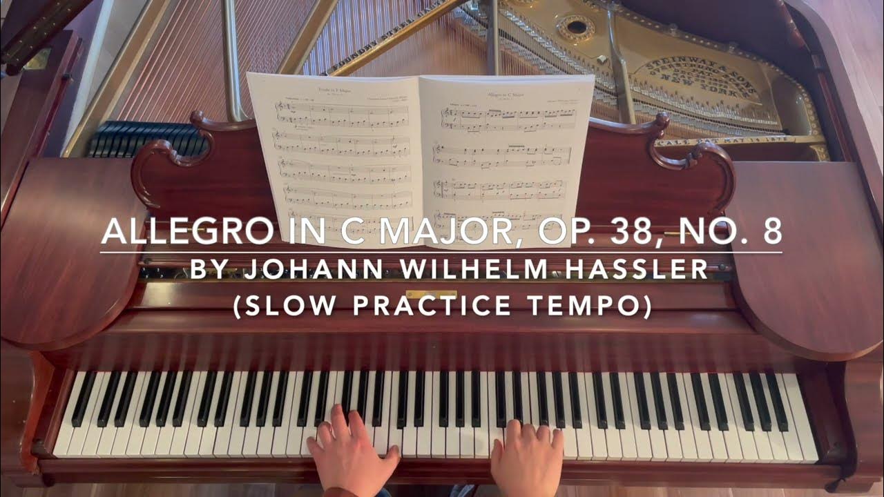 Allegro in C Major, Op 38, No 8 by Johann Wilhelm Hassler (RCM Level 2 ...