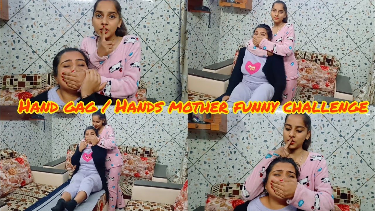 HANDGAG funny challenge / Handsmother / Hand smoother / funny challenge ...