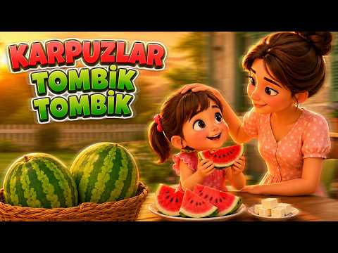 Karpuzlar Tombik Tombik 🍉YENİ Eğlenceli Çocuk Şarkısı🎵 Bıdık Çocuk Şarkıları