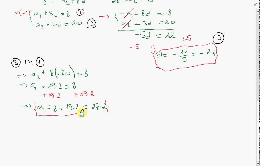 Finding The First Term And The Common Difference Of An Arithmetic Finding The First Term And The Common Difference Of An Arithmetic