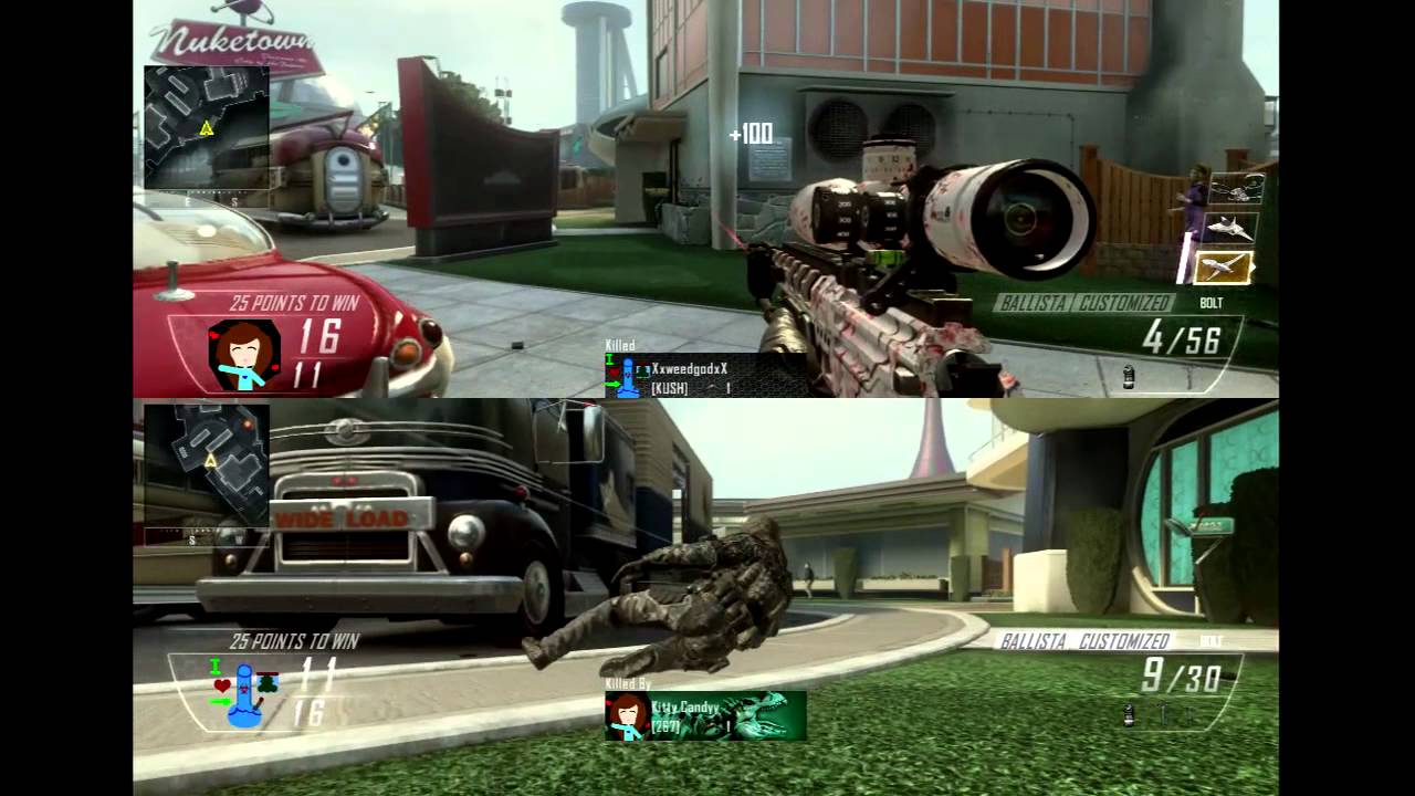 cod black ops 2 quick scope #2 - YouTube