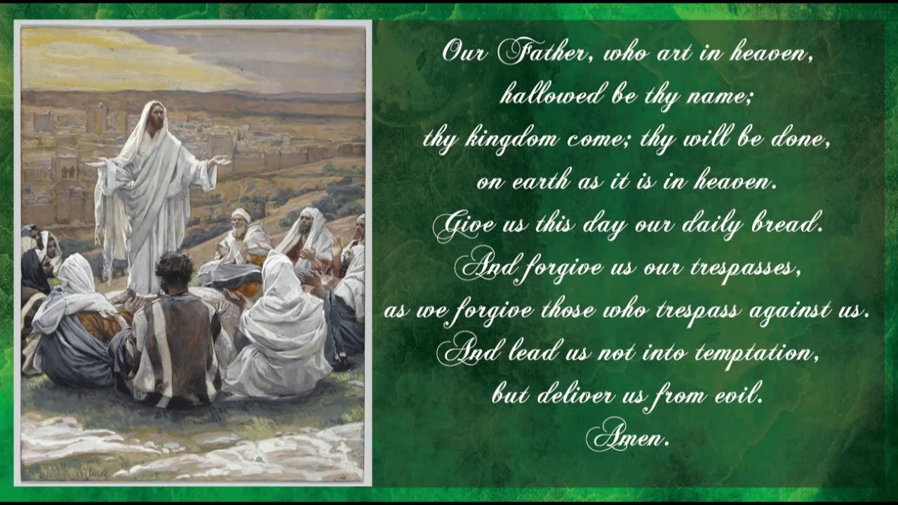 "No Me in the Our Father" Homily by Fr. Erickson on the 17th Sunday in ...