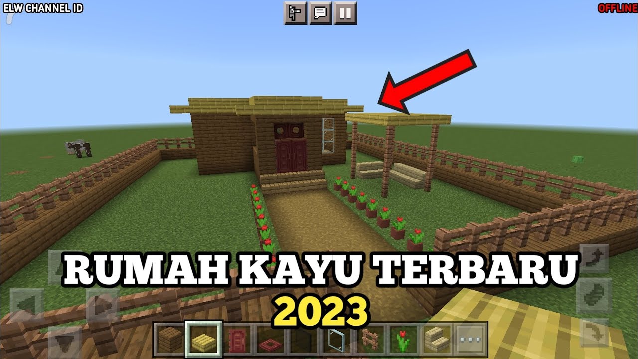 Minecraft || Rumah Kayu 13 || Terbaru - YouTube