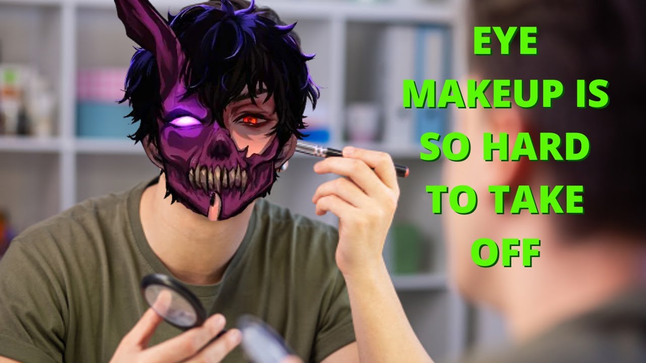 Corpse talks about wearing eye make-up - YouTube