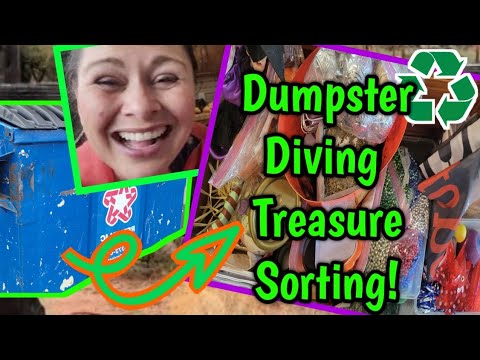 DUMPSTER DIVING AFTERMATH! The Parts You Never See!!! Too Much Stuff To ...
