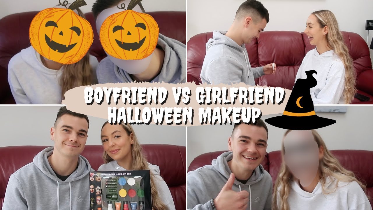 BOYFRIEND VS GIRLFRIEND HALLOWEEN MAKEUP | *I WAS NOT EXPECTING THAT ...