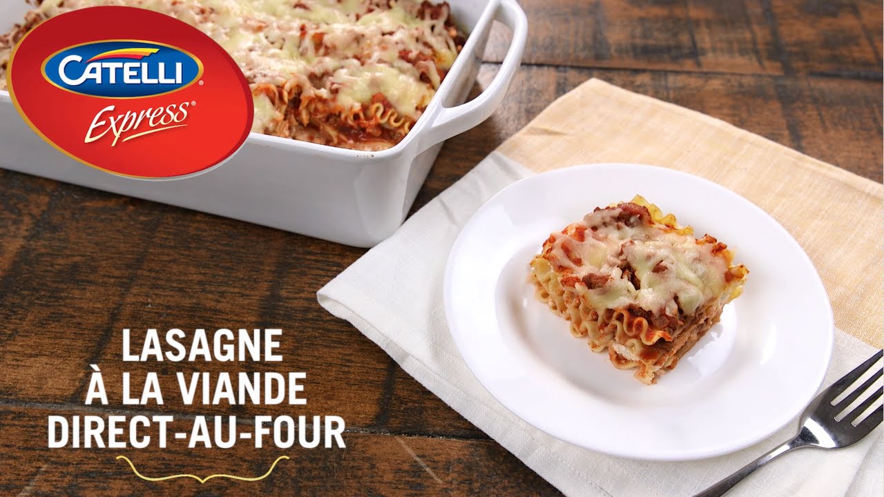 Catelli® - Lasagne à la viande - YouTube