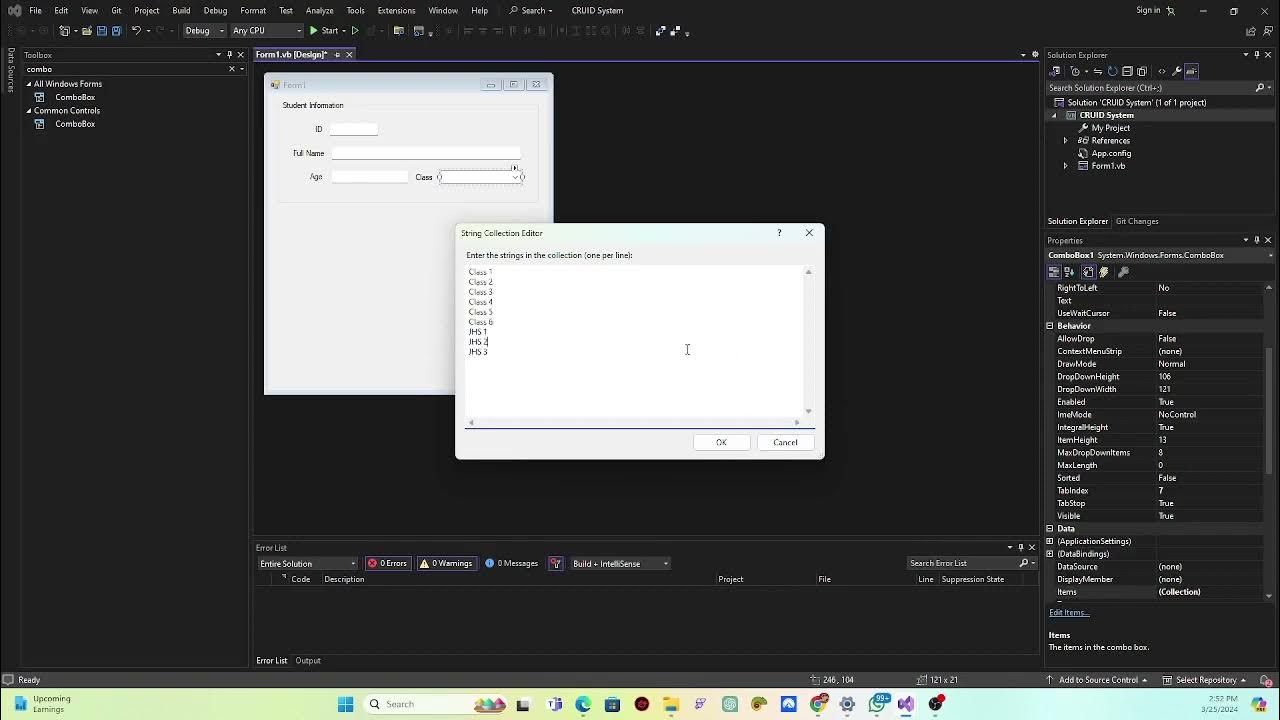 PART 1 VB NET WITH MYSQL UPDATE INSERT DELETE READ - YouTube