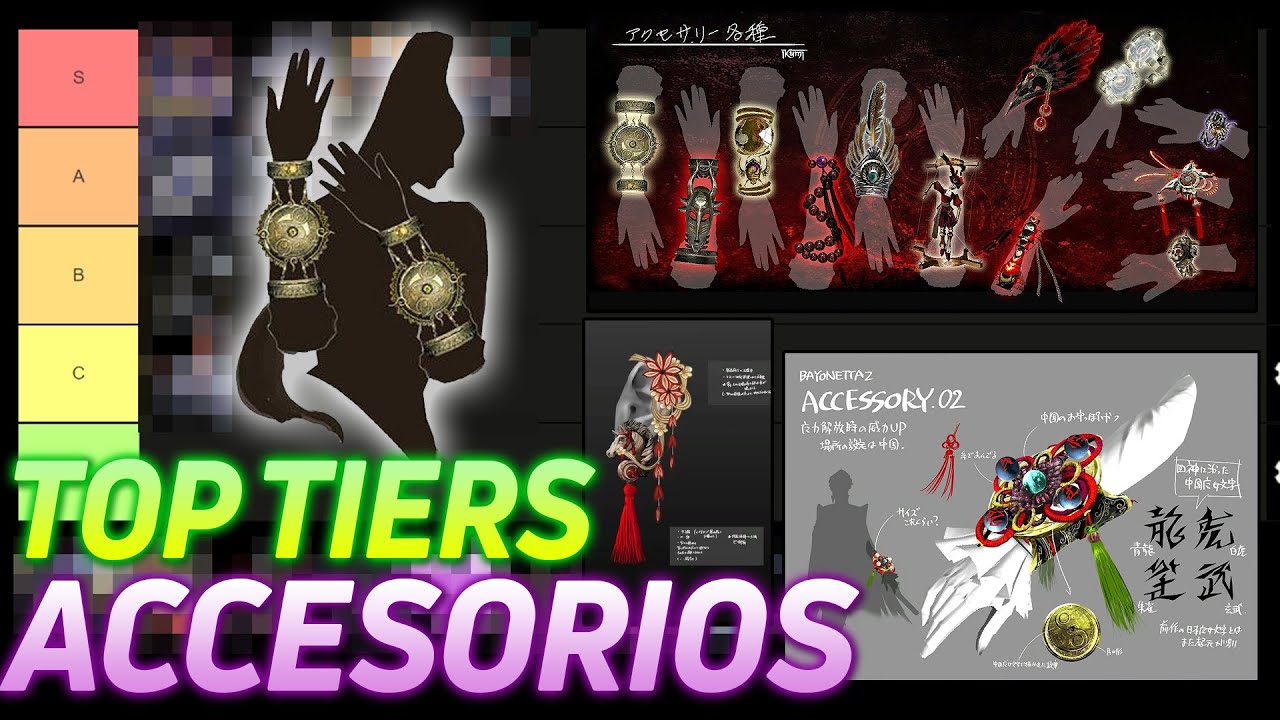 Domina el Estilo con los Mejores Accesorios de Bayonetta - ¡Top Tiers ...