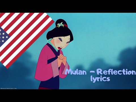 Mulan soundtrack - Reflection - english lyrics - YouTube