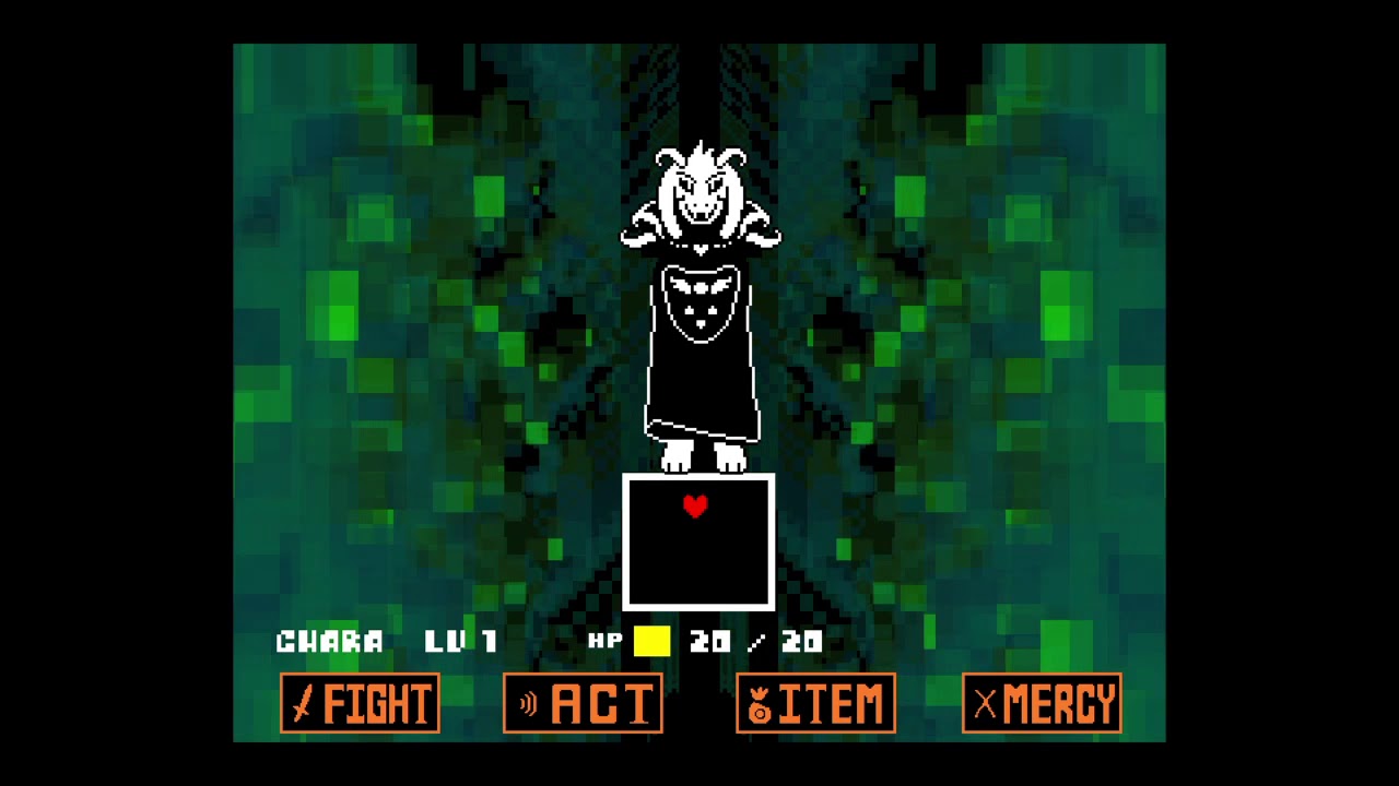 Undertale: Asriel Dreemurr Boss Fight - YouTube