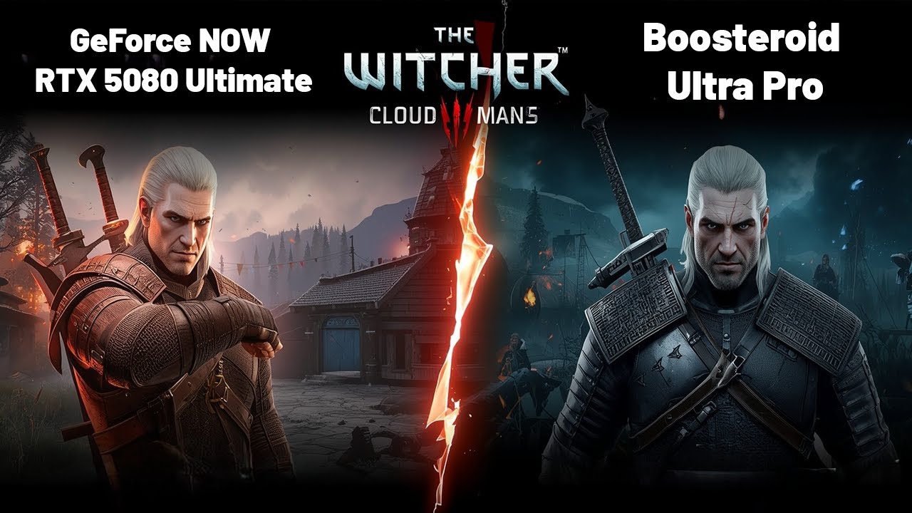 GeForce NOW vs Boosteroid | The Witcher 3 Graphics Comparison (4K Ultra ...