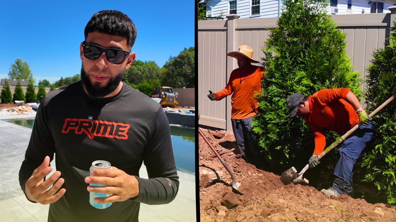 Running My 2025 Landscape & Construction Crew (INSANE Planting Project ...