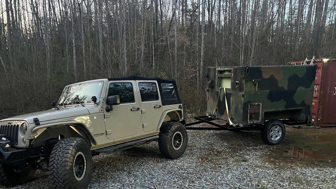 S788 Military Shelter Off Road Expedition Camper Trailer Build Trailer ...