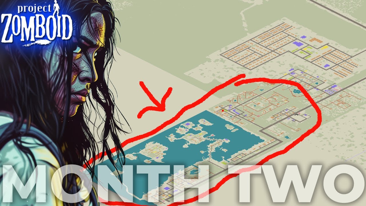 Project Zomboid | Michelle's story | 2 months survived | modded ep13 ...