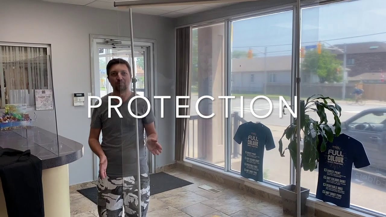 Clear Retractable Shields - YouTube