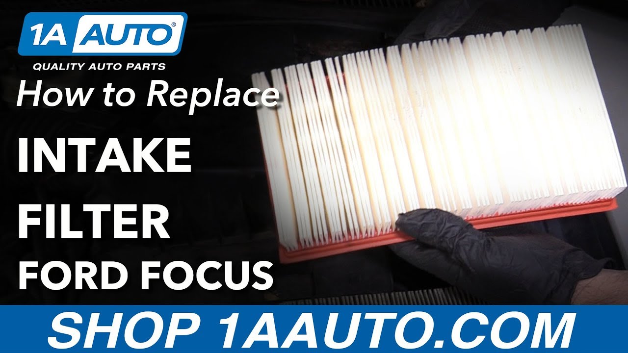 How to Replace Engine Air Filter 00-04 Ford Focus - YouTube