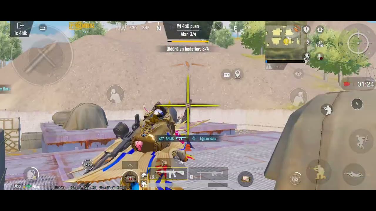 pubg mobile 7lvl firavun+cehennem kask+firavun çanta - YouTube