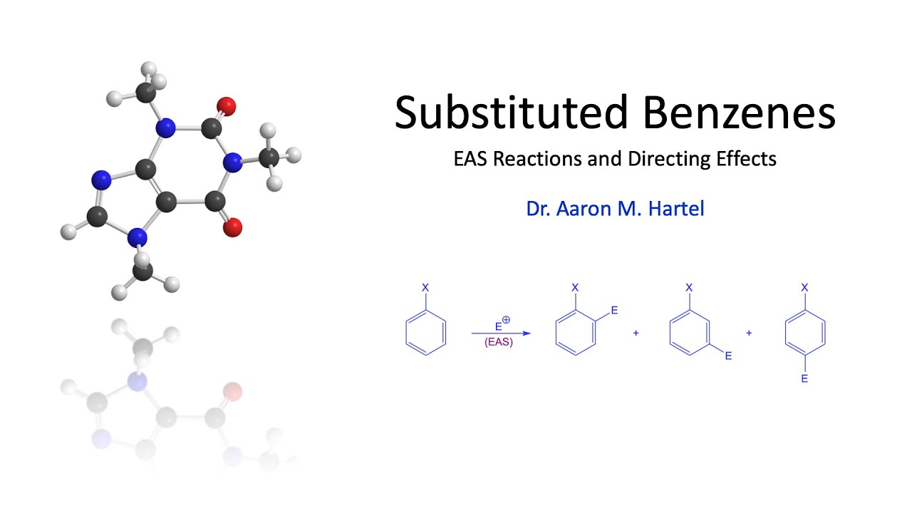 Organic Chemistry - EAS Reactions of Substituted Benzenes - YouTube