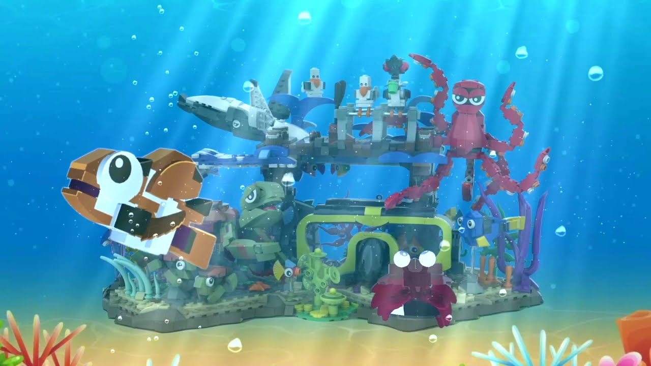 LEGO IDEAS Finding Nemo, Dory & Friends - YouTube