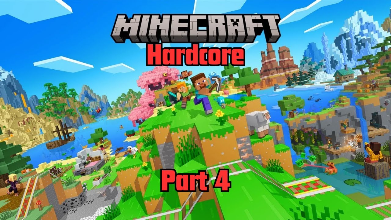 Minecraft - Hardcore Survival - No Commentary - Part 4 - YouTube