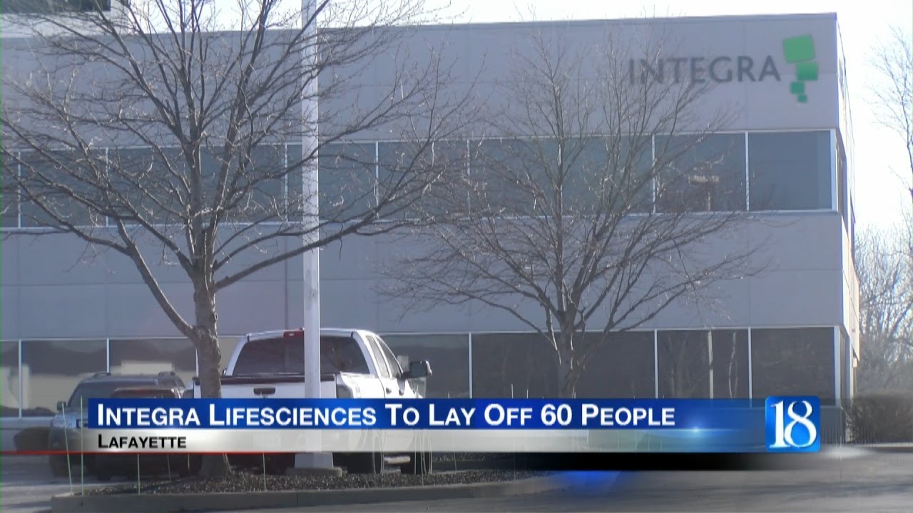Integra LifeSciences to close Lafayette operations - YouTube