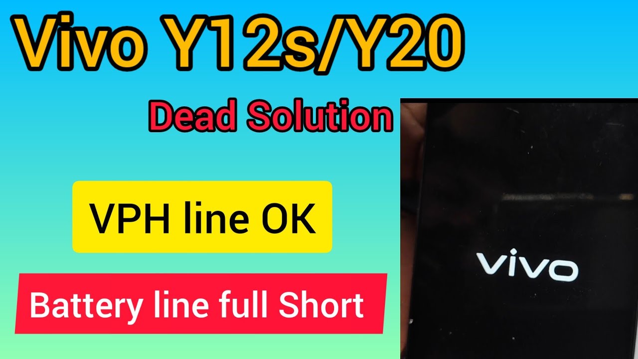 VIVO Y12s/Y20 Dead Solution/VIVO Dead Mobile Repair - YouTube