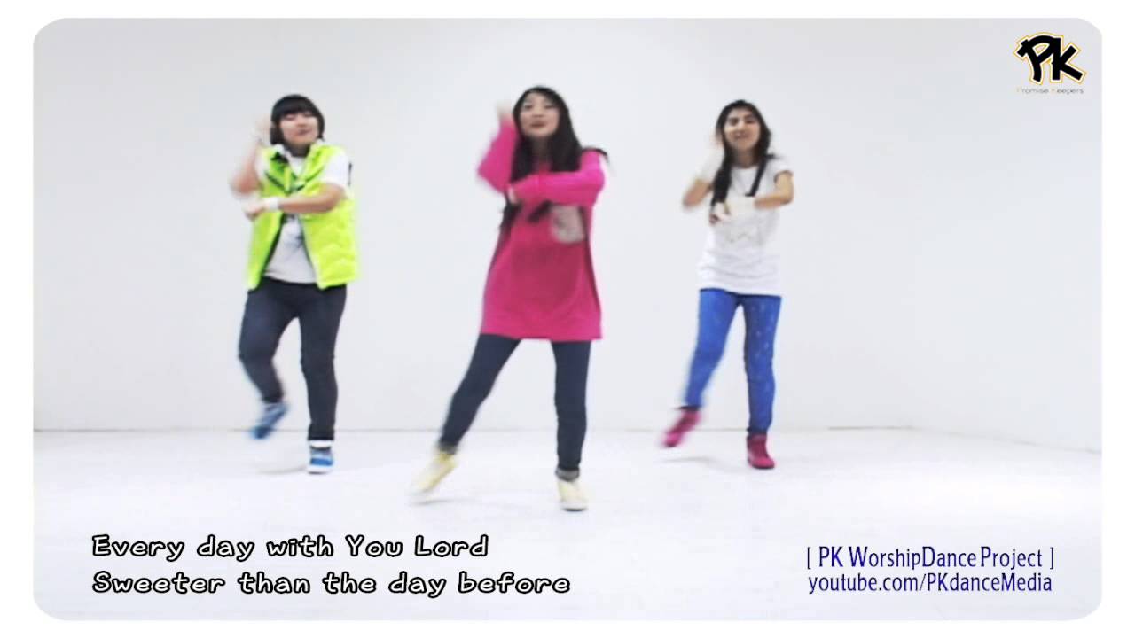 [PK워프]♬Sweeter 매일주와함께 영어버전-CCD워십댄스 배우기영상 Promise Keepers Worship Dance ...