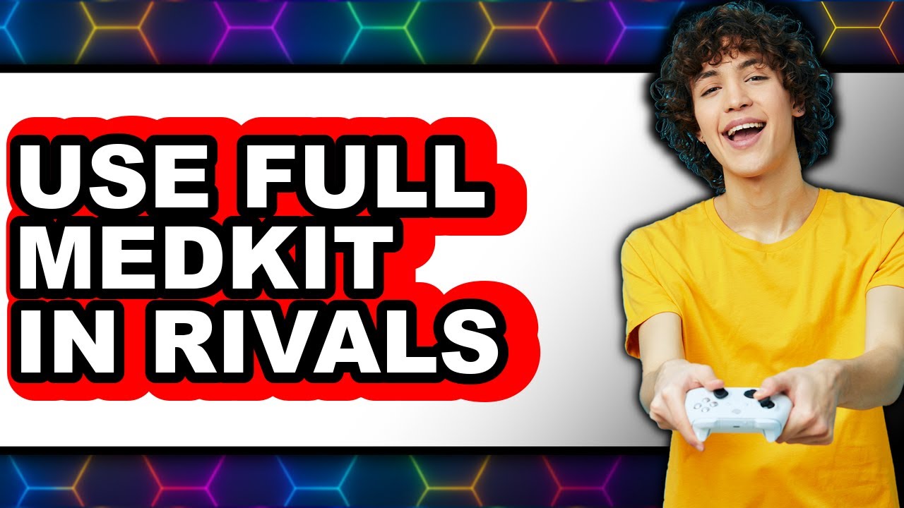 How to Use Full Medkit in Rivals - Full Guide - YouTube