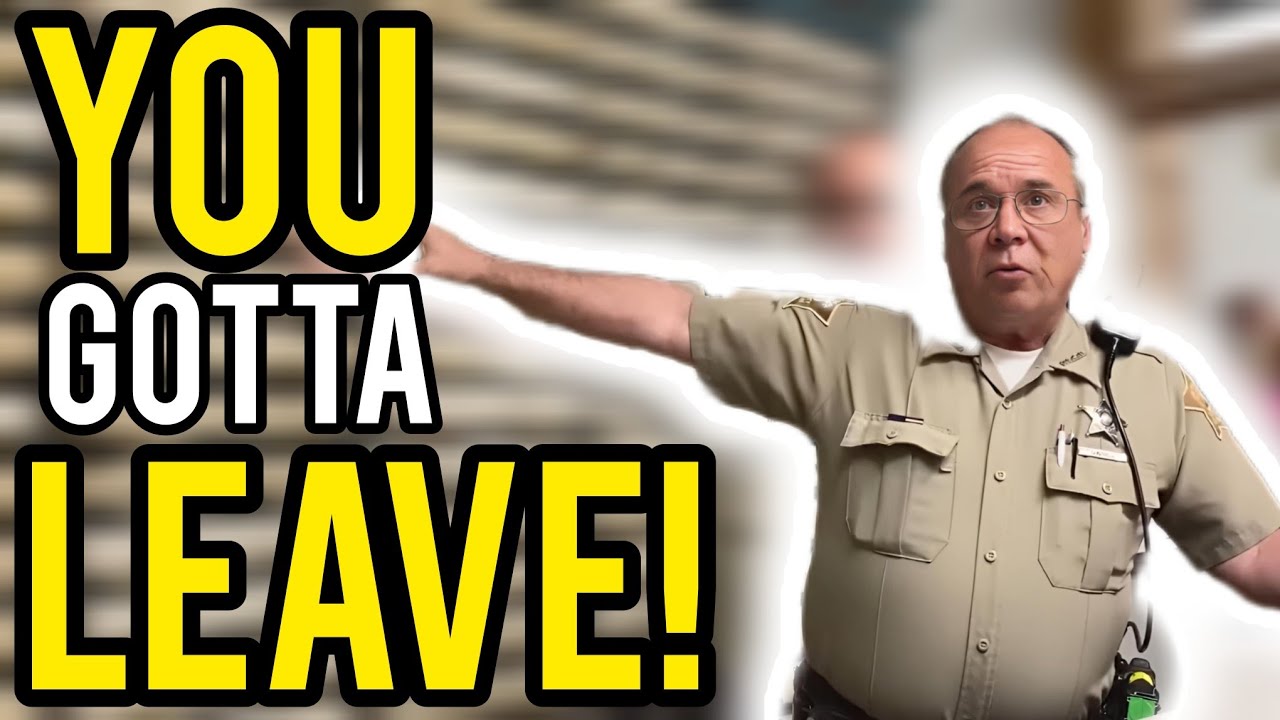 GET OUT! Cops Try to Enforce Feelings, Get Shut Down Instead!! - YouTube