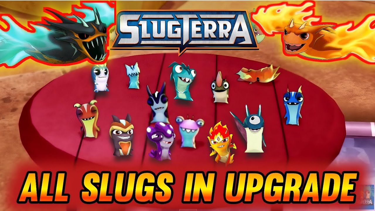Slugterra it out All slugs upgrade in Megamorph in dual slugs 👾 - YouTube